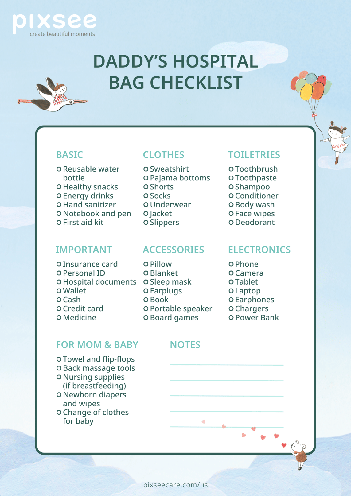 2025 Guide for New Dad's Hospital Bag: A Comprehensive Checklist